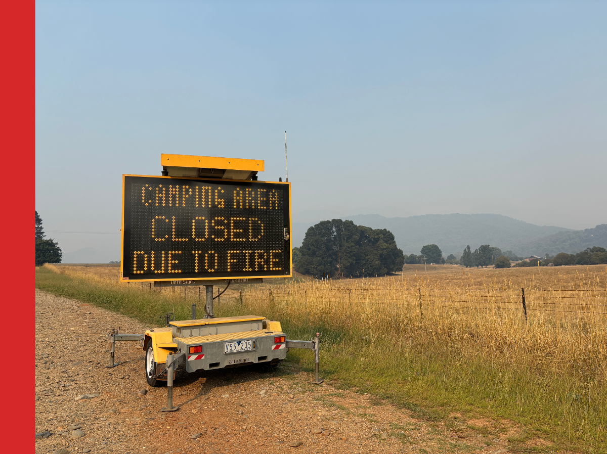 Abbeyards Road and Buckland Valley Road closed due to bushfire | Alpine ...